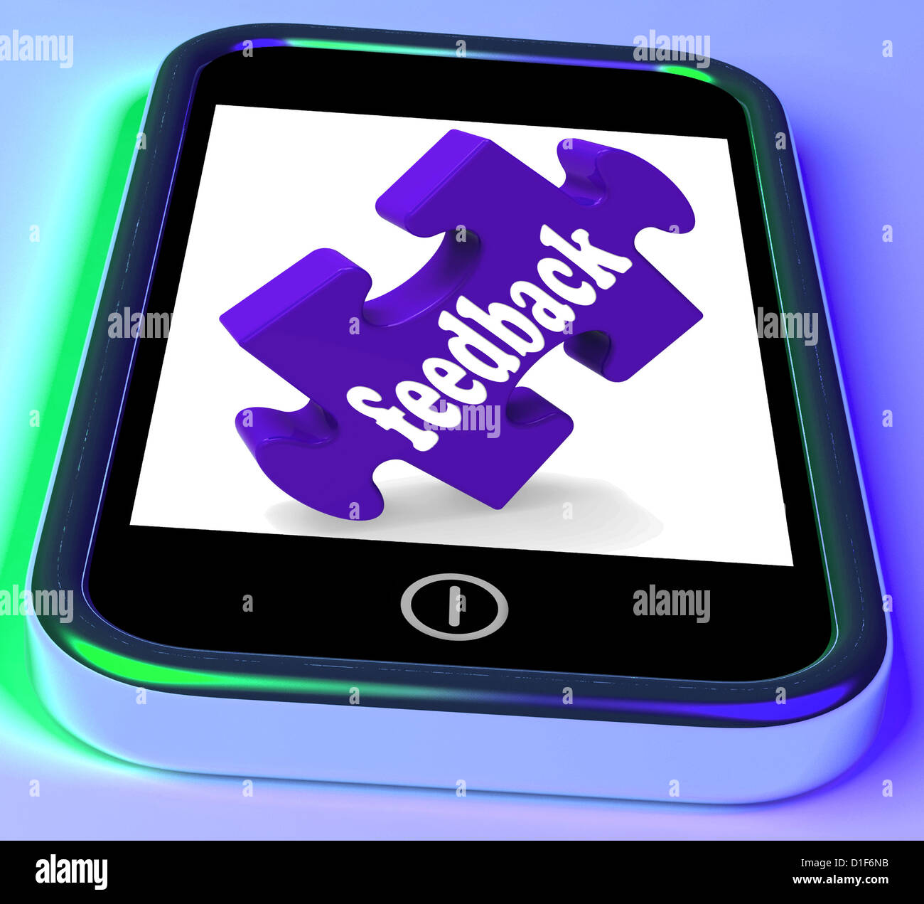 Feedback On Smartphone Shows Survey Evaluation And Reviews Stock Photo ...