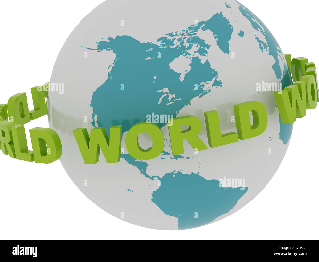 "WORLD WORLD WORLD" Spinning Around the Earth Stock Photo - Alamy