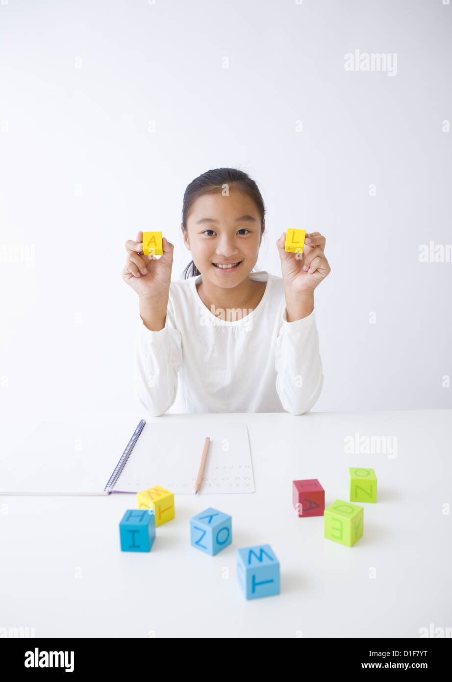 Japanese alphabet student hi-res stock photography and images - Alamy