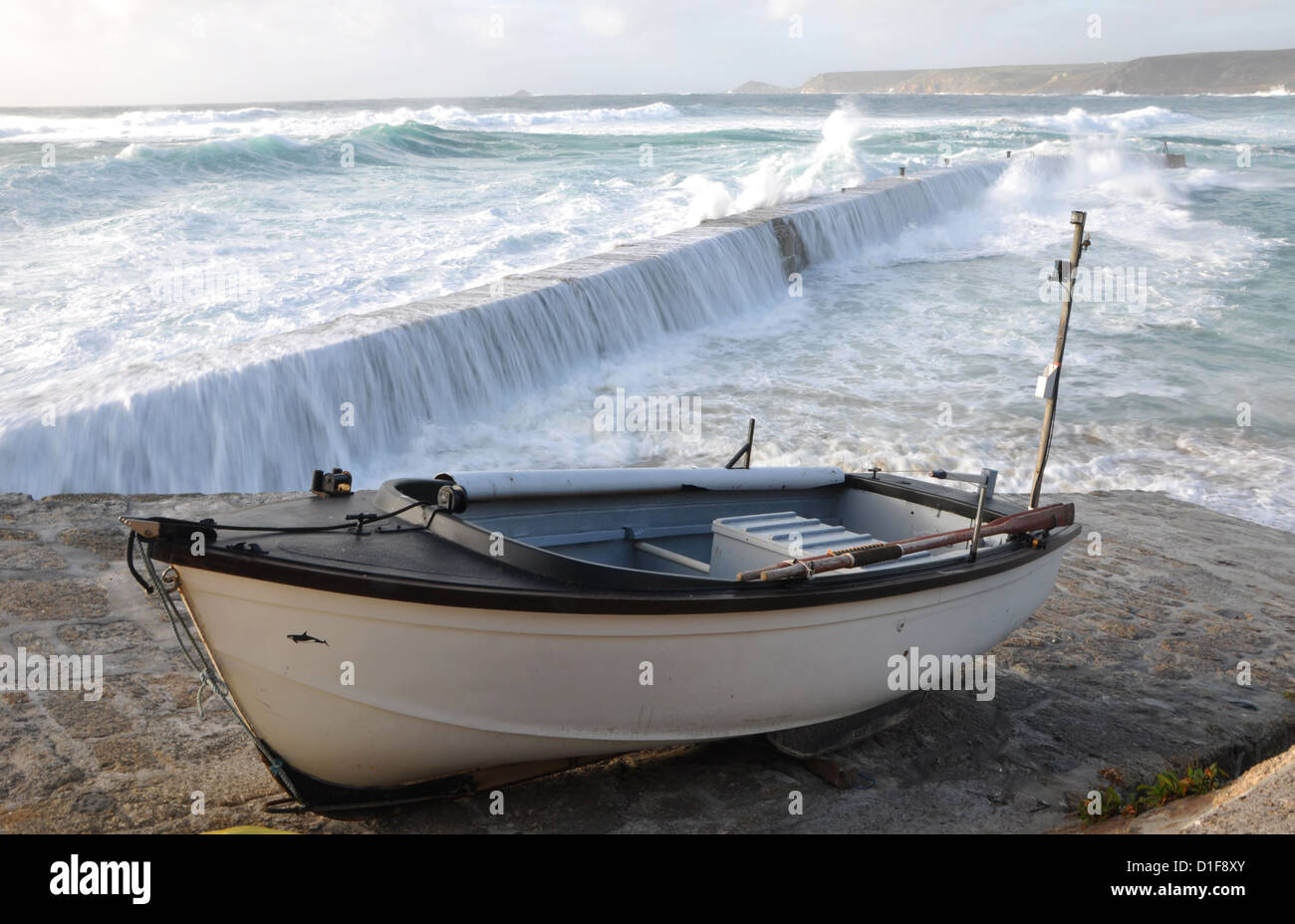Sennen cove storm hi-res stock photography and images - Alamy