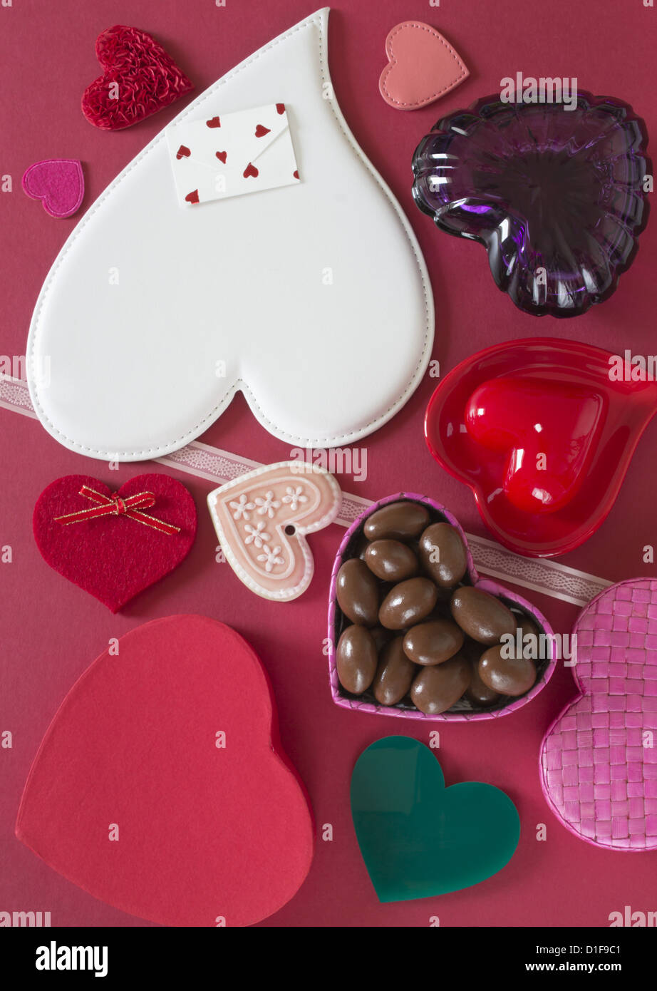 Various types of hearts Stock Photo - Alamy