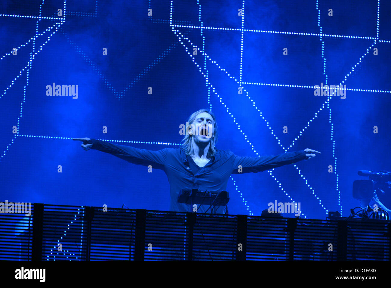 David guetta music concert hi-res stock photography and images - Alamy