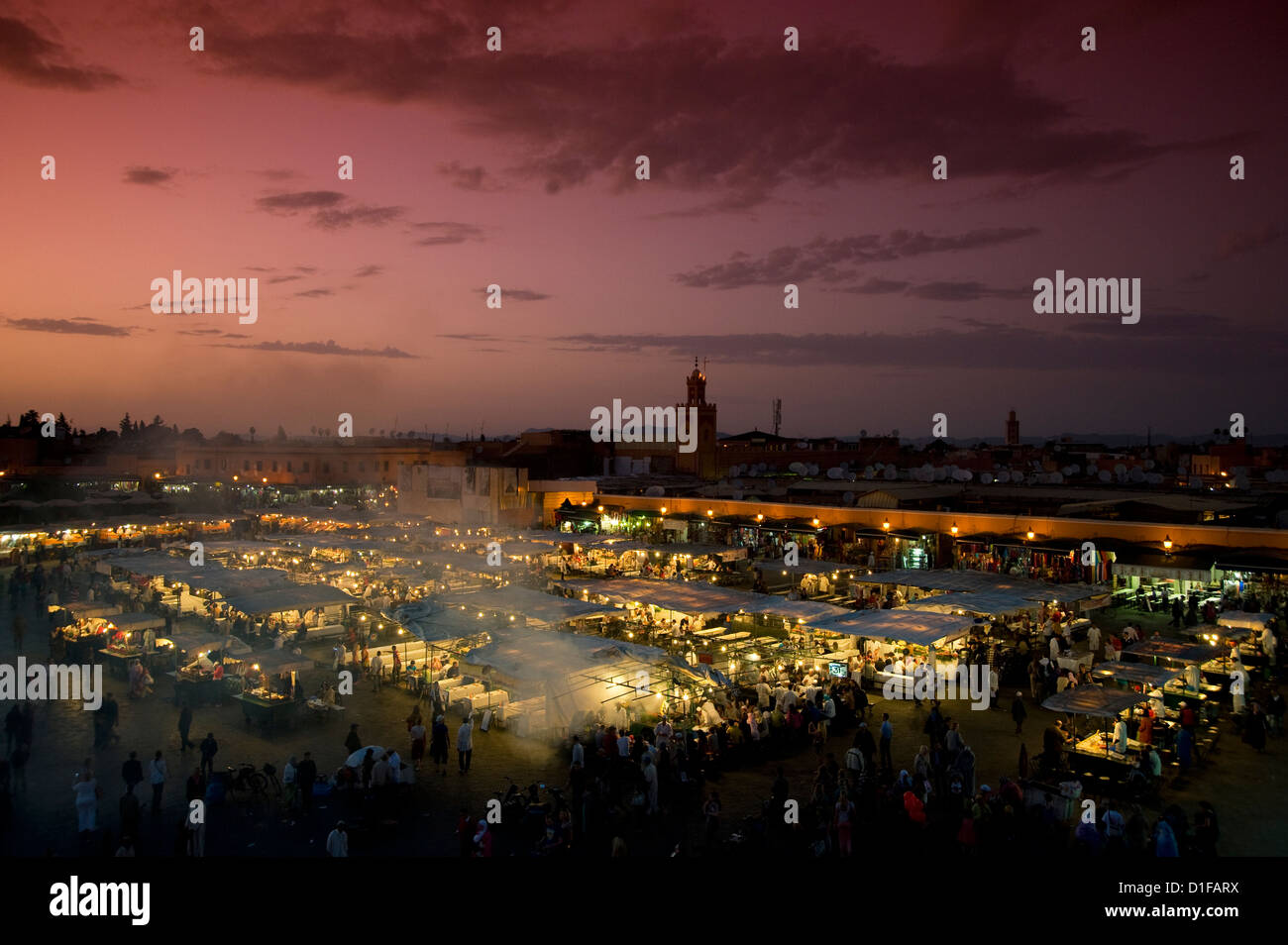 Moroccan main square hi-res stock photography and images - Alamy