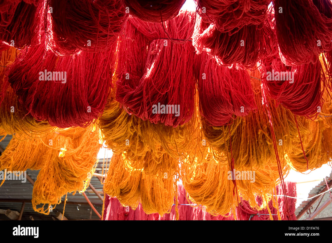 Brightly coloured textile hi-res stock photography and images - Alamy