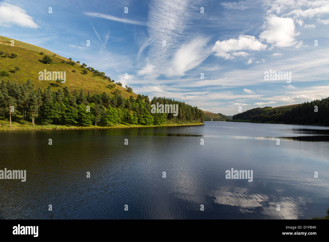 Derwent reservoir in the Derbyshire Peak District England Stock Photo ...