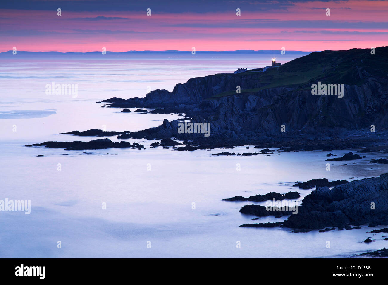 Bull Point, North Devon, Devon, England, United Kingdom, Europe Stock ...