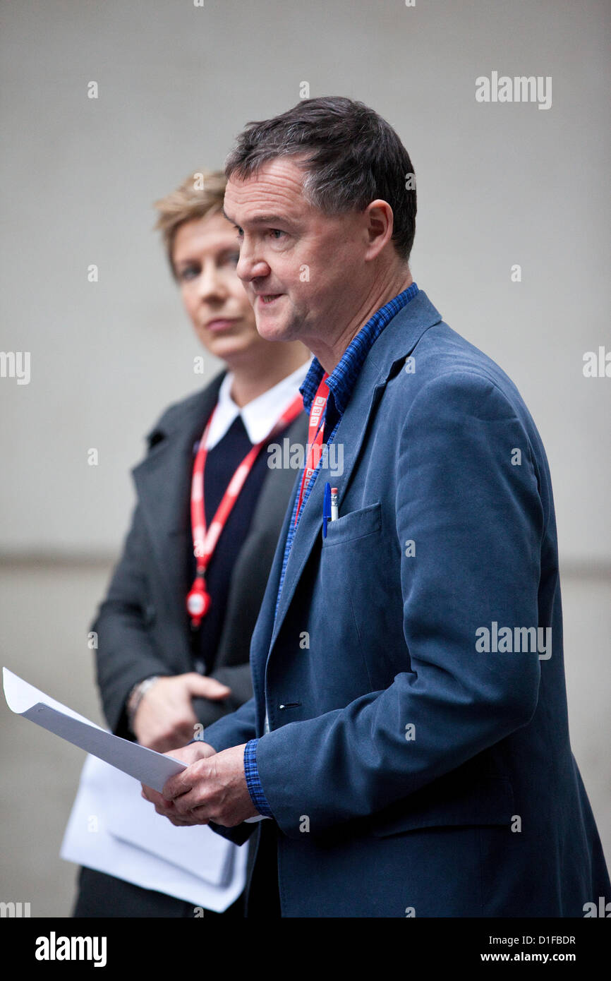 BBC Nick Pollard Report, Broadcasting House, London, UK.19.12.2012 Liz ...