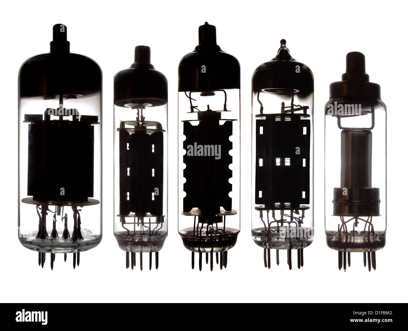 Old radio tubes hi-res stock photography and images - Alamy