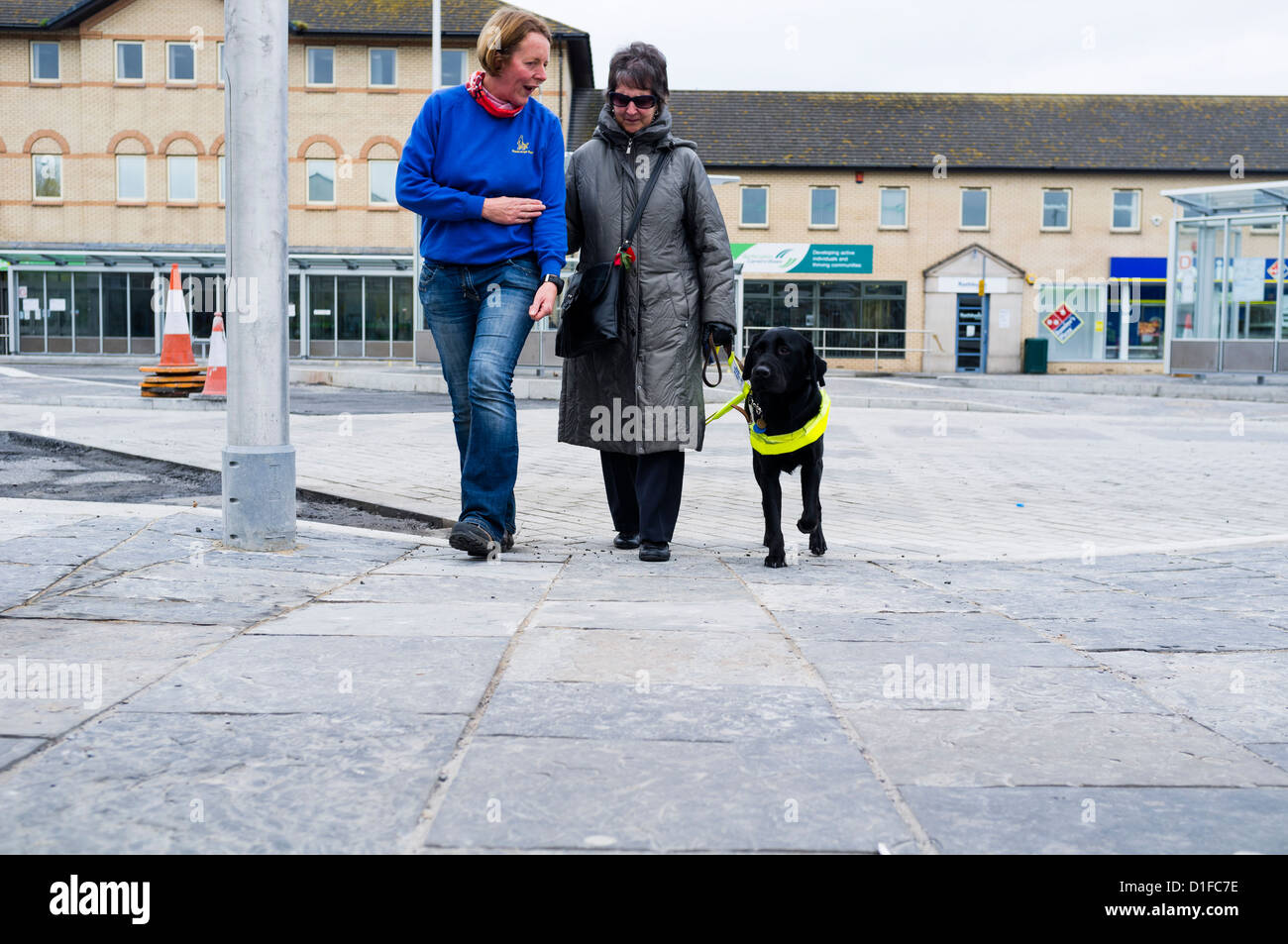 People assessing provision for blind and partially sighted at the new ...