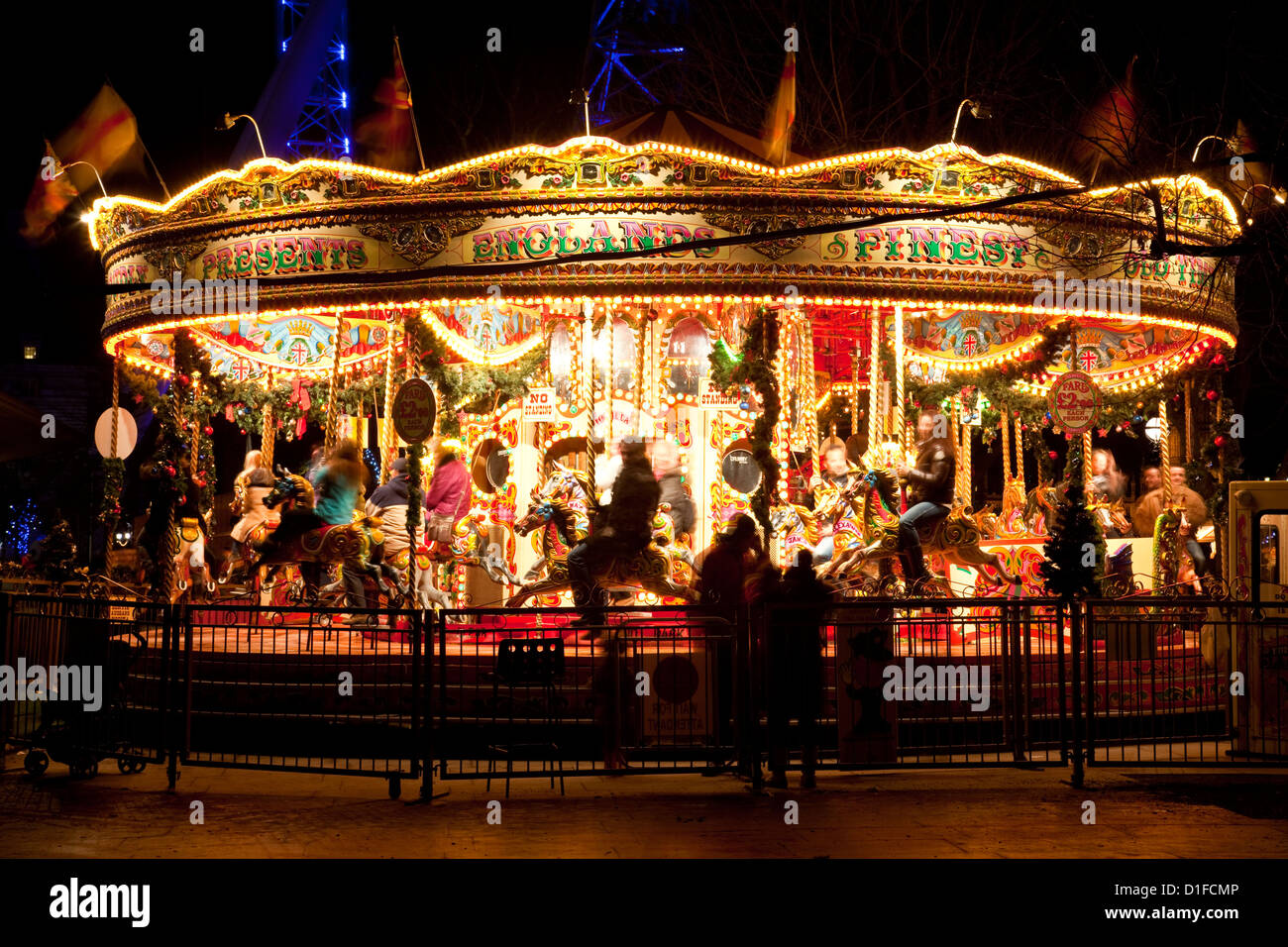 Fairground ride london southbank hi-res stock photography and images ...