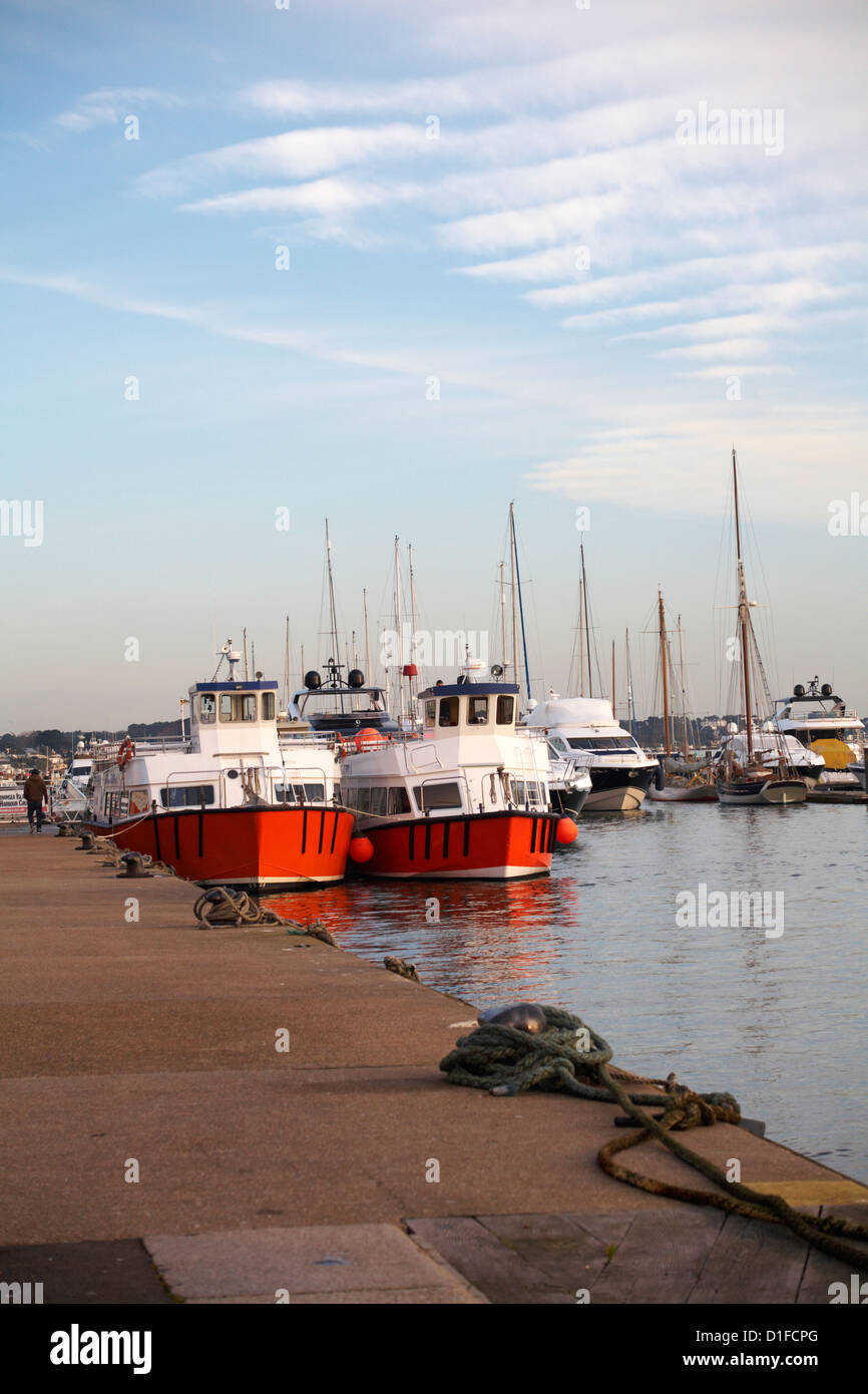 Poole harbour fishing boats hi-res stock photography and images - Alamy