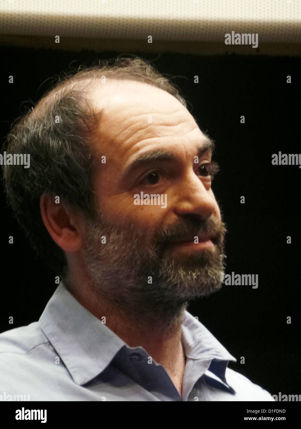 The italian filmaker David Maria Putortì presents his film 'La Guerra ...