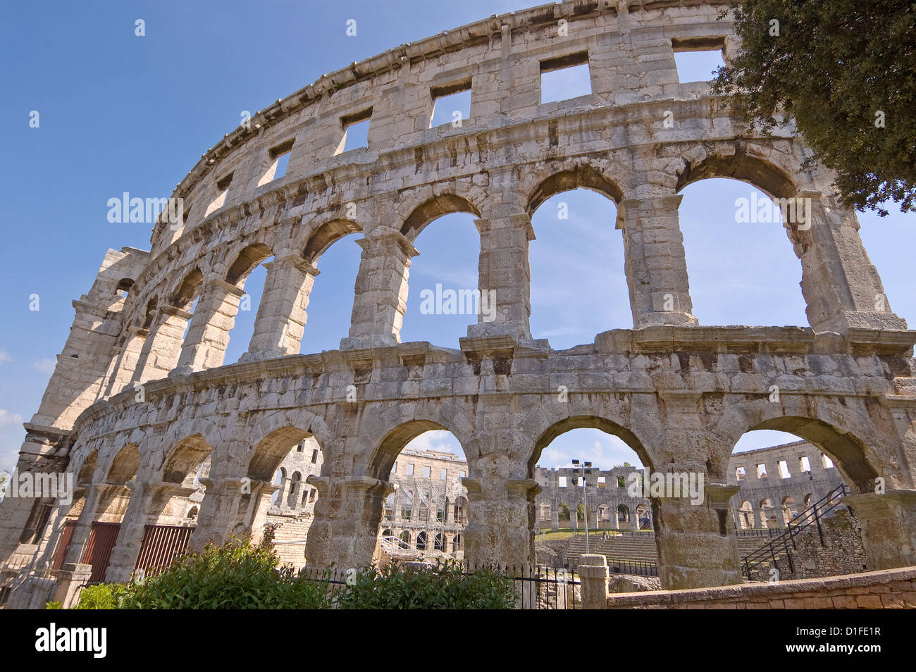 Pula amphitheater hi-res stock photography and images - Alamy