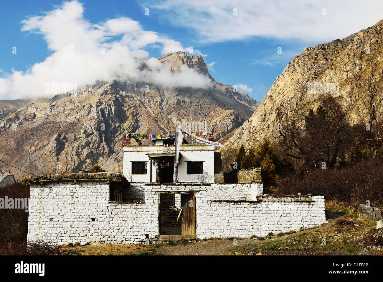 Muktinath Temple, Muktinath, Annapurna Conservation Area, Mustang Stock ...