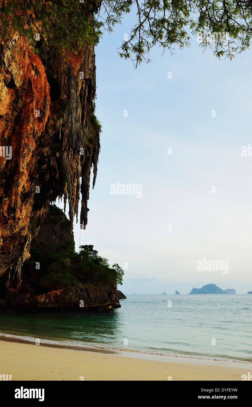 Pranang Cave Beach, Rai Leh (Railay), Andaman Coast, Krabi Province ...