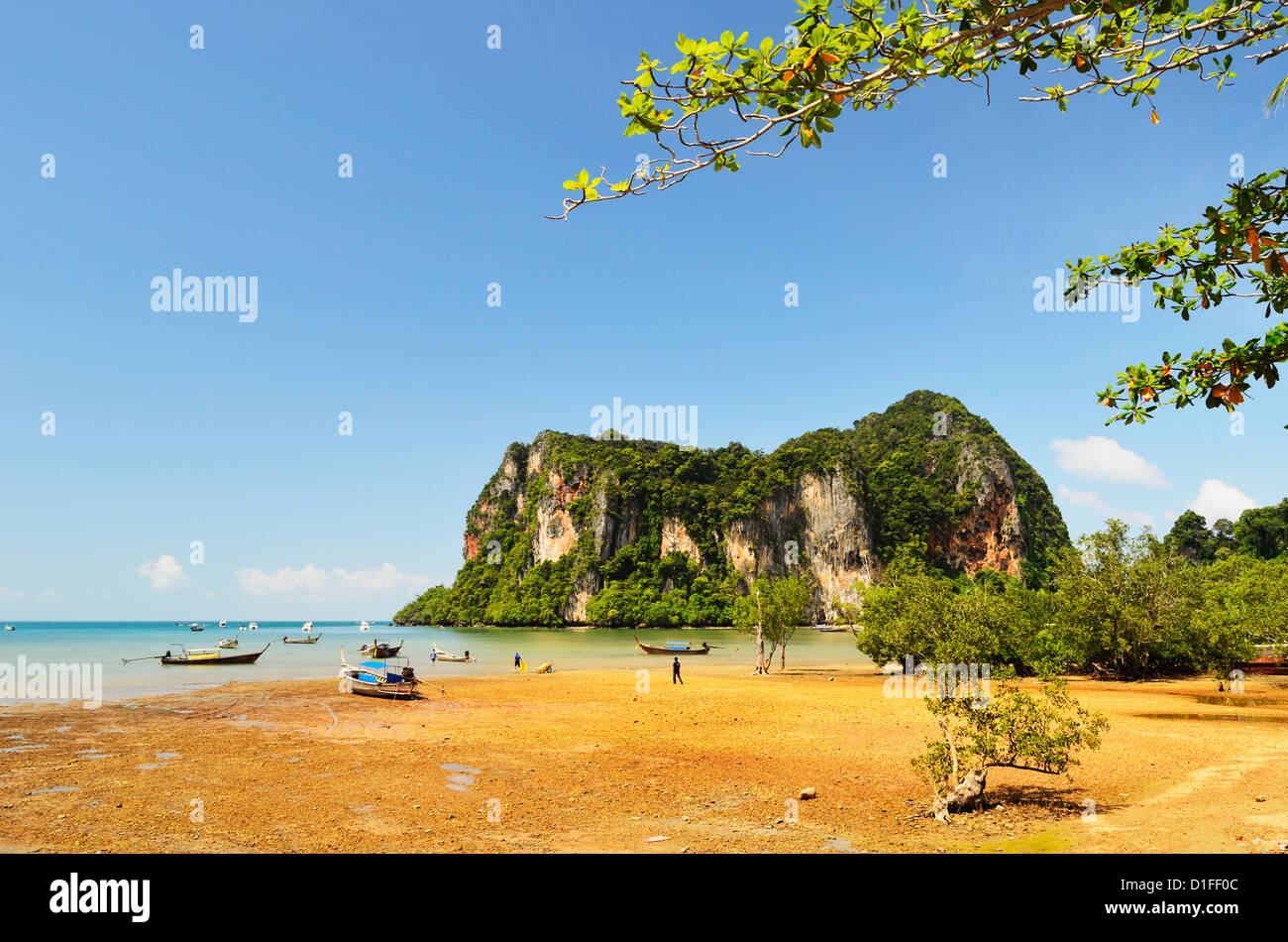 Railay East Bay, Rai Leh (Railay), Andaman Coast, Krabi Province ...