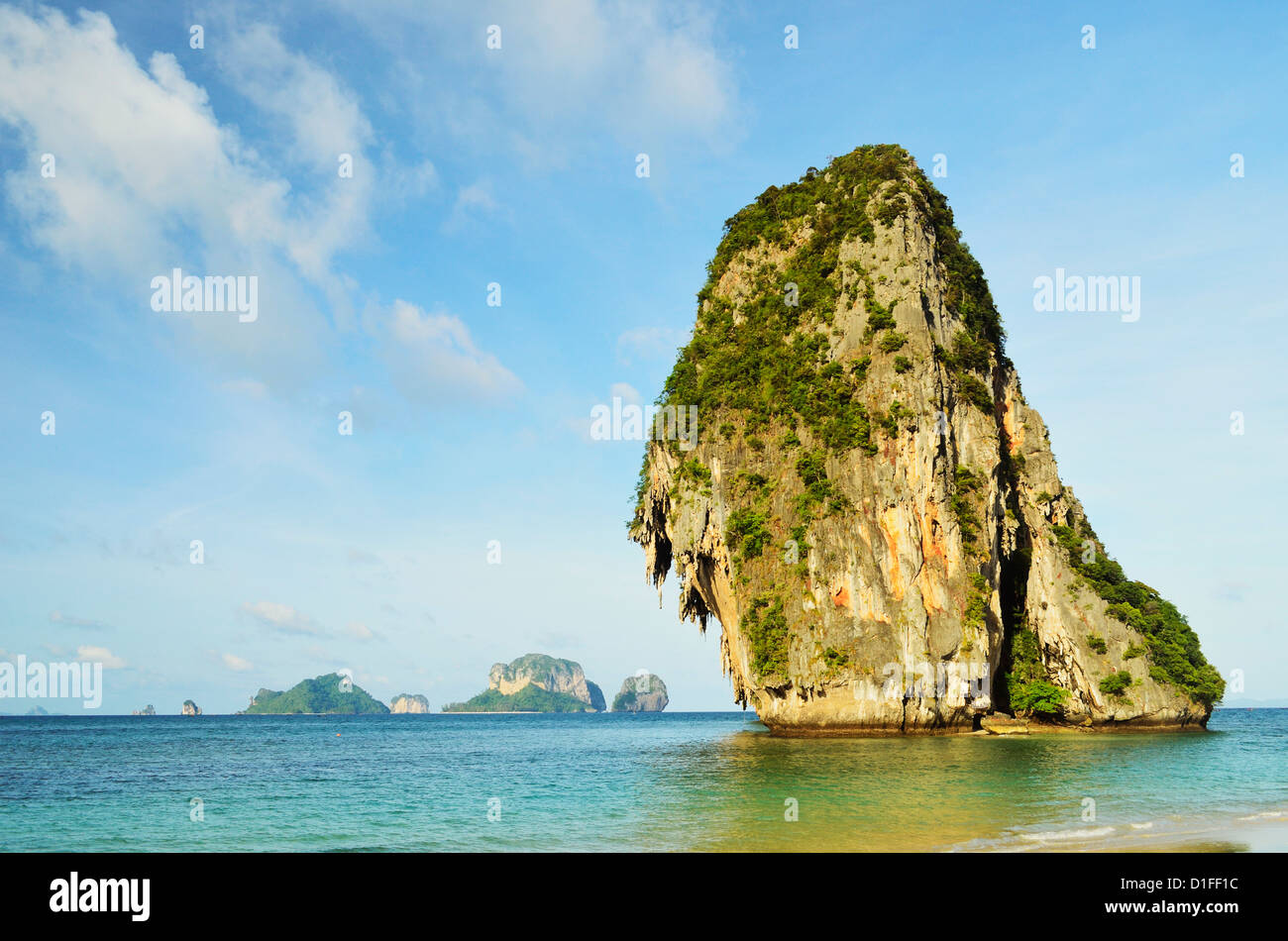 Koh Nok, Pranang Cave Beach, Rai Leh (Railay), Andaman Coast, Krabi ...