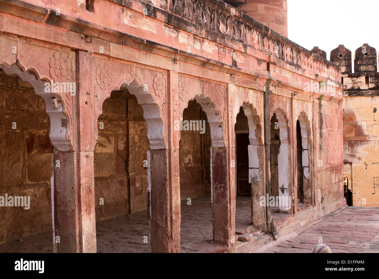 Pillared structure for important personalities near Mehrangarh fort ...