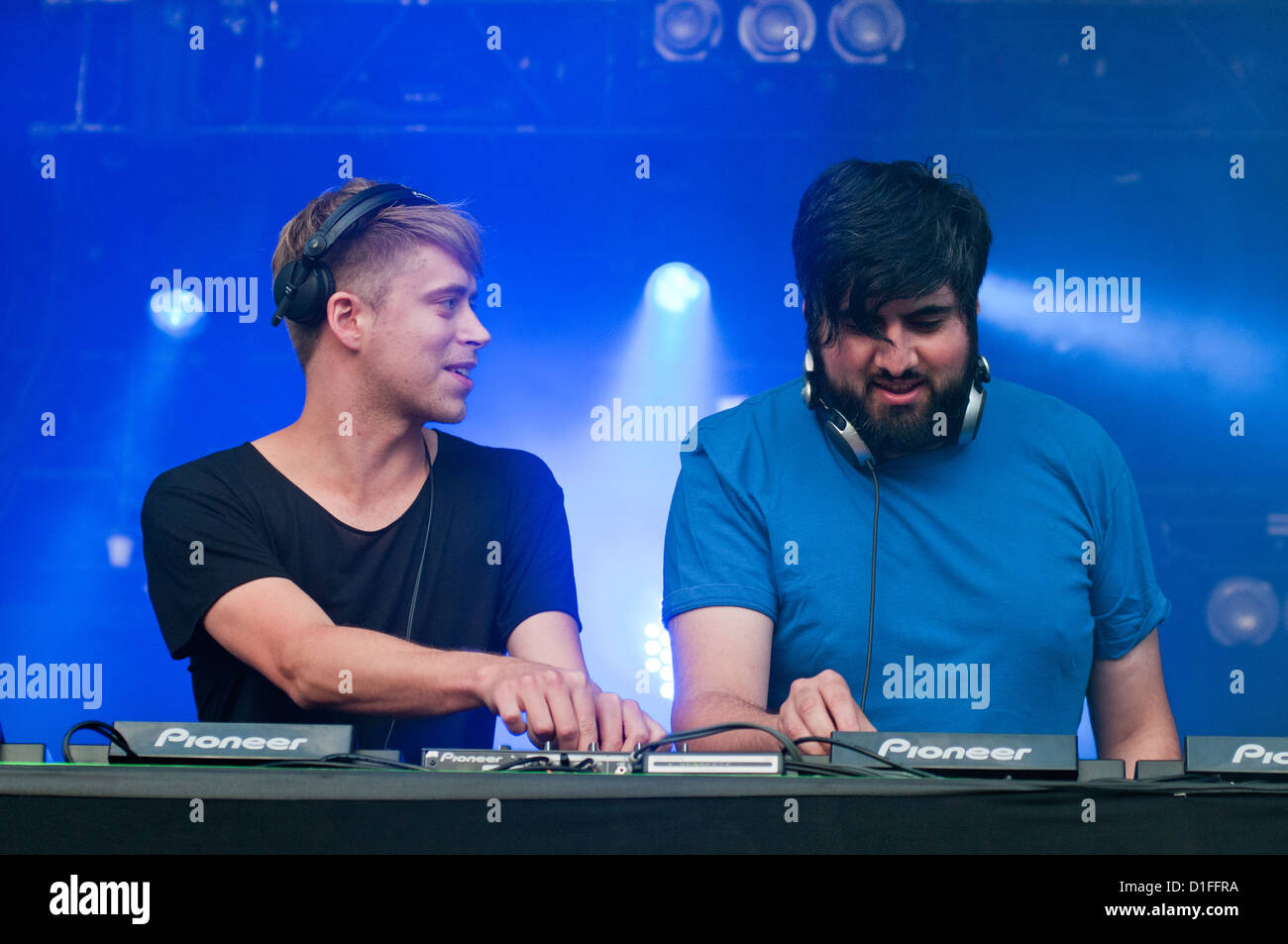 Digitalism performing at North Coast Music Festival in Chicago ...