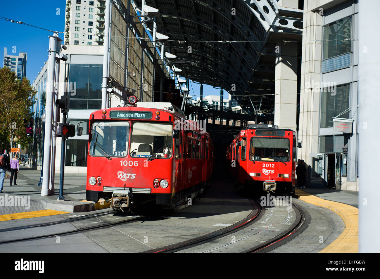 San diego trolley hi-res stock photography and images - Alamy