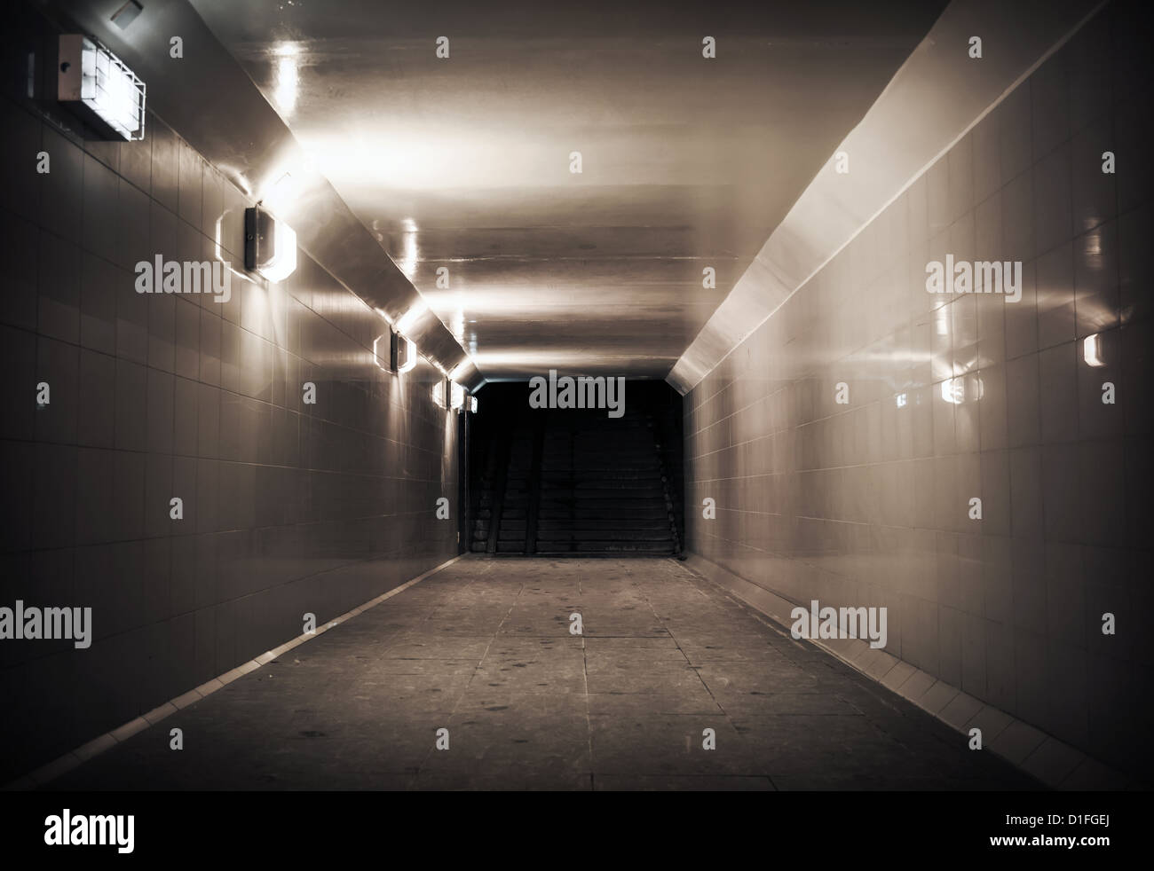 Underground pedestrian passage hi-res stock photography and images - Alamy