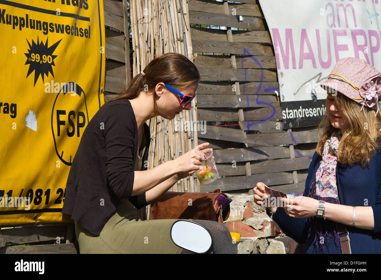 Street Life at the Mauerpark in Berlin, Germany Stock Photo - Alamy
