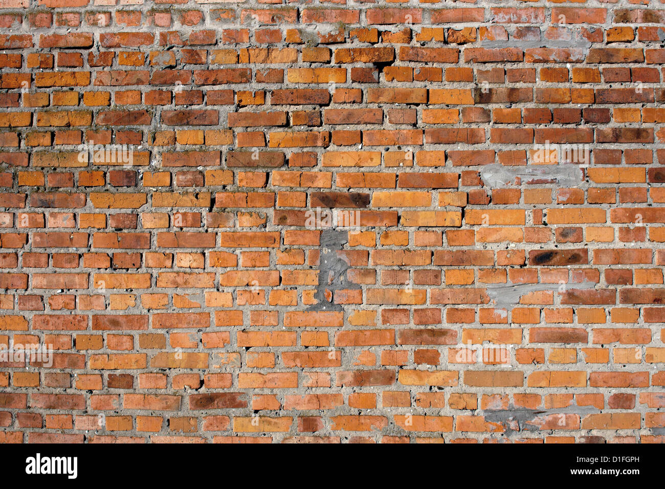 Medieval brick wall background Stock Photo - Alamy