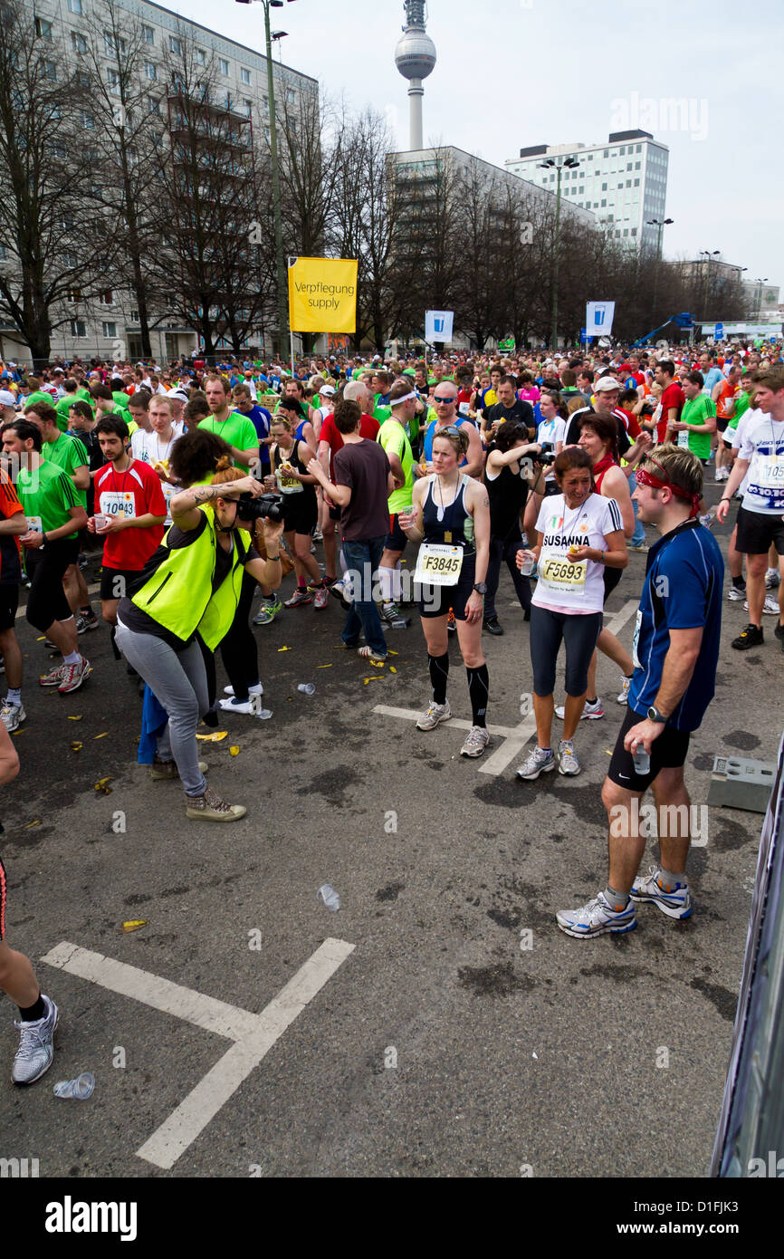 German marathon runners hi-res stock photography and images - Alamy