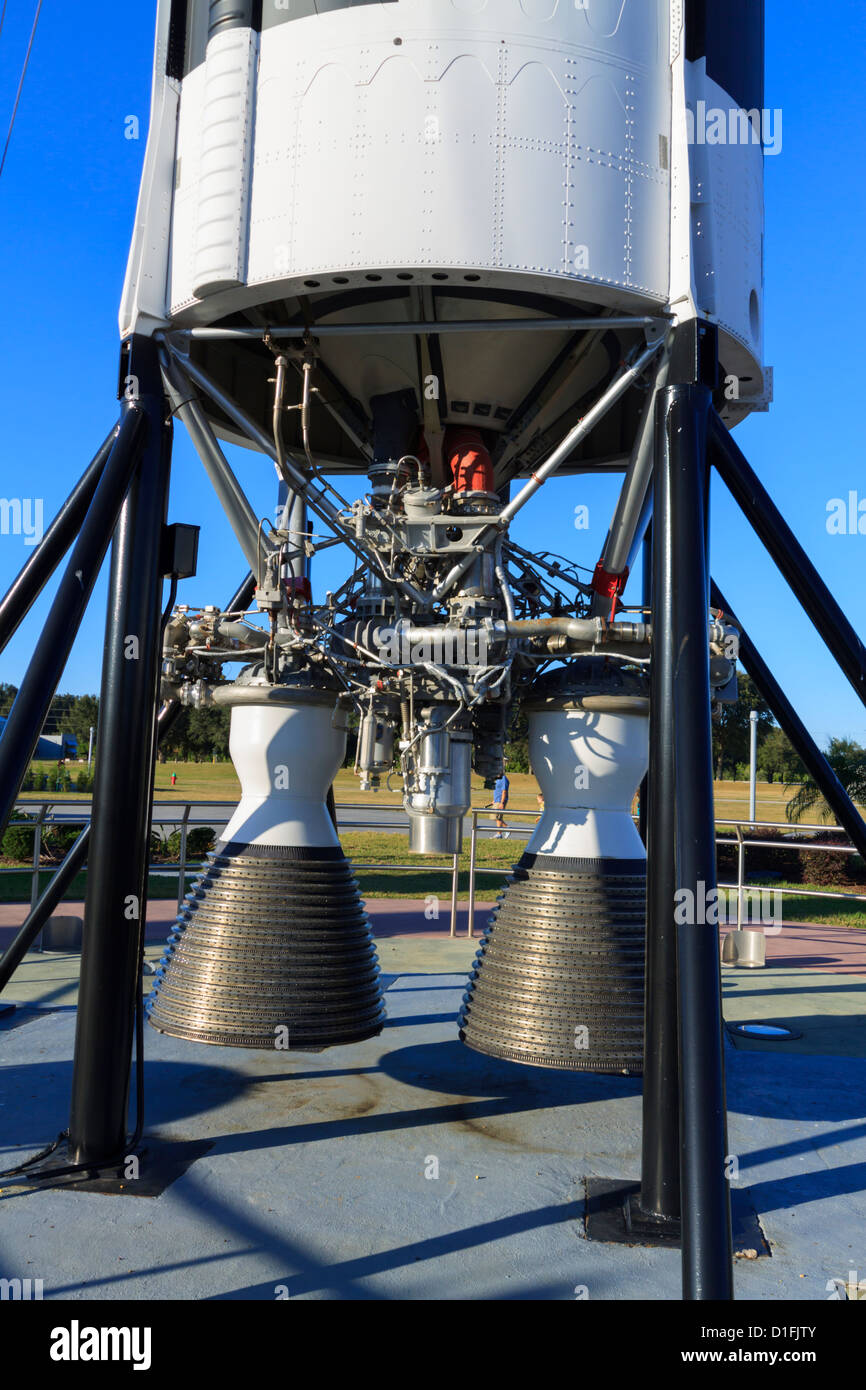 A Titan Gemini rocket in the Rocket Garden at the Kennedy Space Center ...