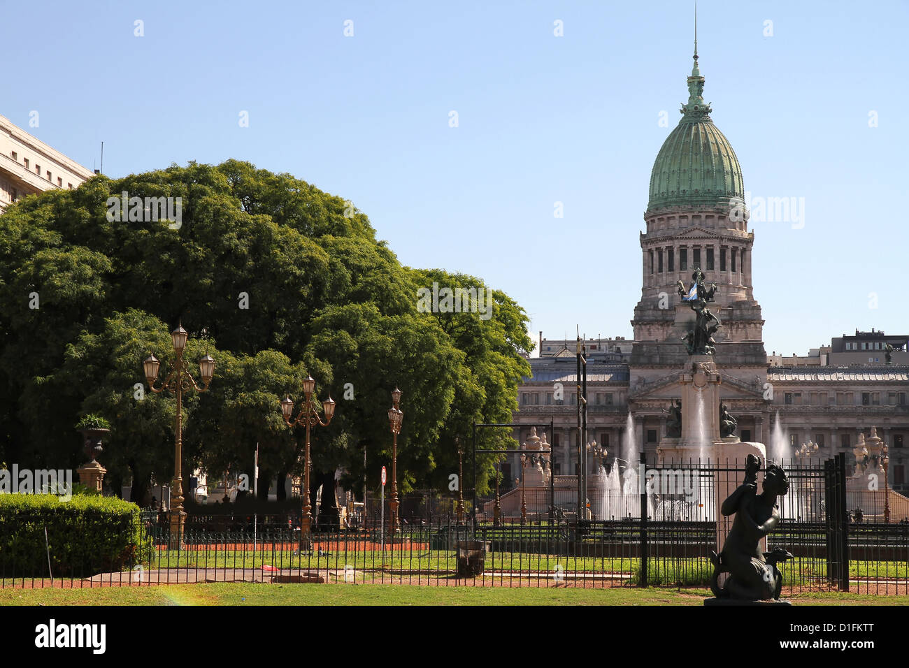 The Congress building in Buenos Aires, Argentina Stock Photo - Alamy