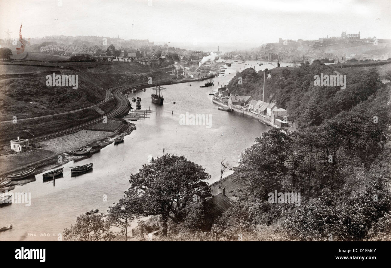 Whitby, ca 1880, by Frank Meadow Sutcliffe Stock Photo - Alamy