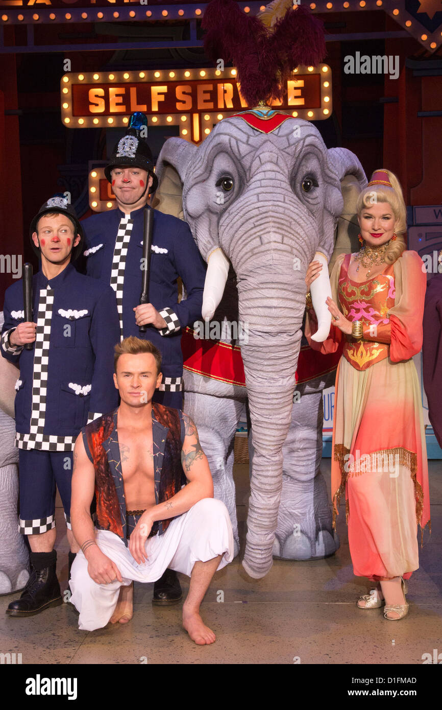 Lily Savage, aka Paul O'Grady stars as the Widow Twankey in the ...