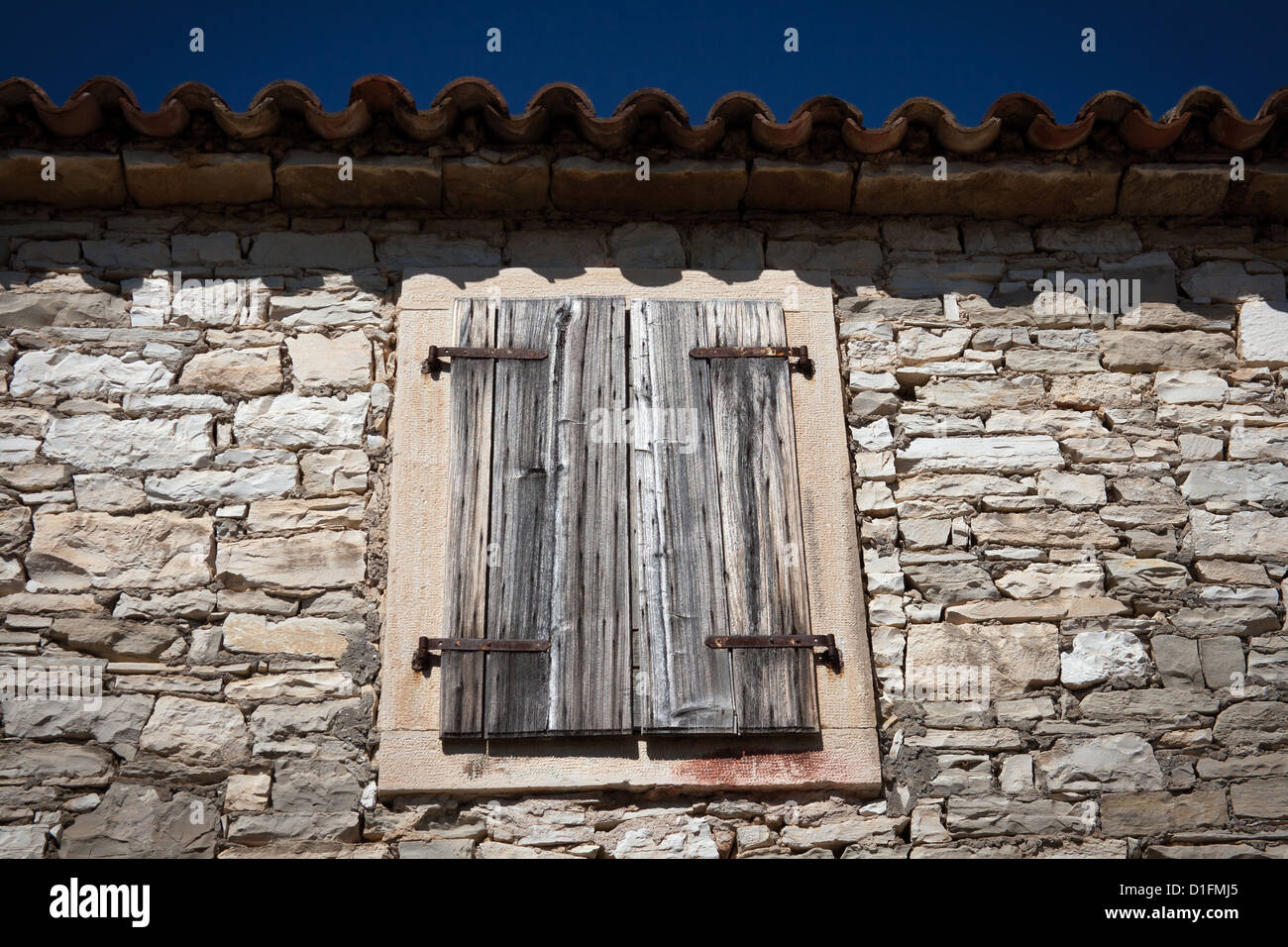 Mediterranean window shutters hi-res stock photography and images - Alamy