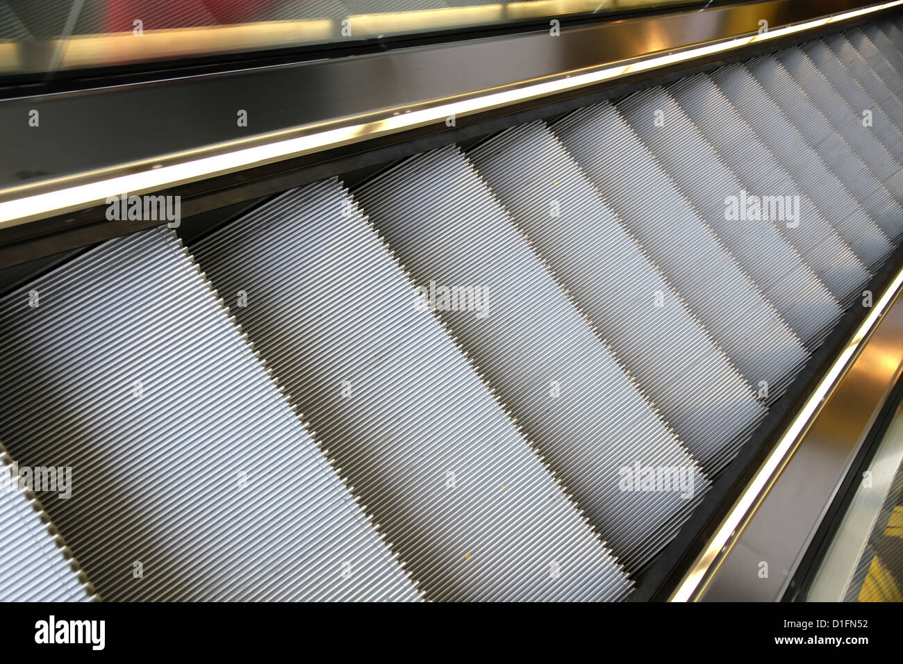 Photo of a modern escalator Stock Photo - Alamy