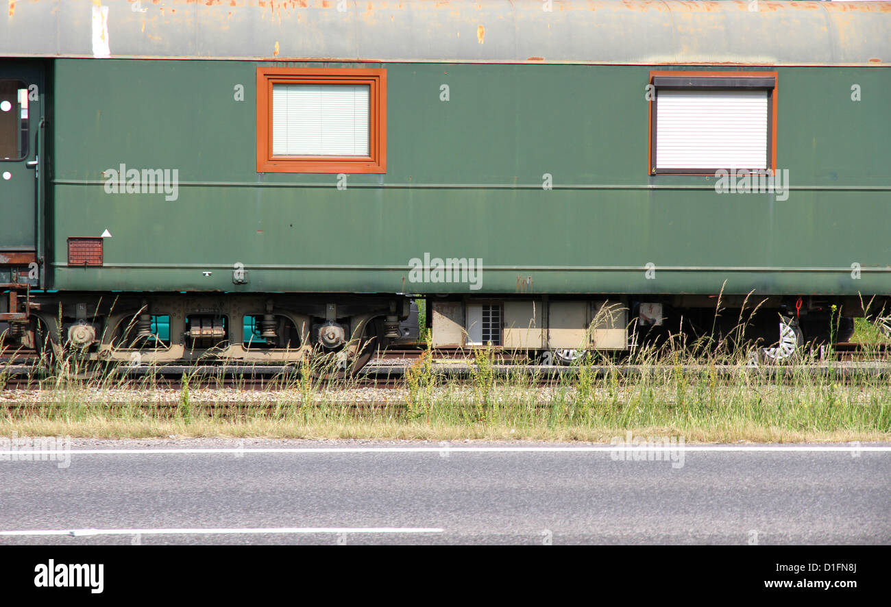 Shipping container train side view hi-res stock photography and images ...