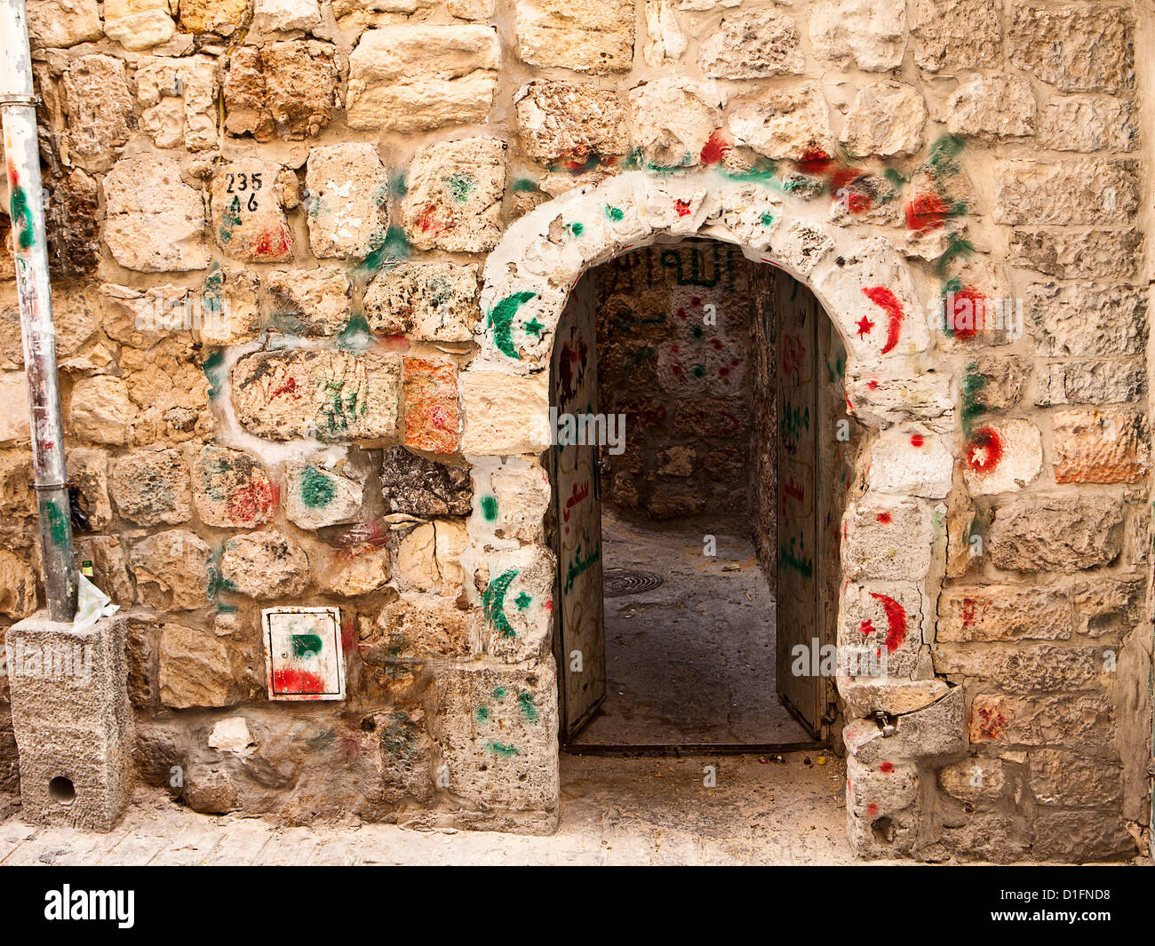 Pilgrimage markings hi-res stock photography and images - Alamy