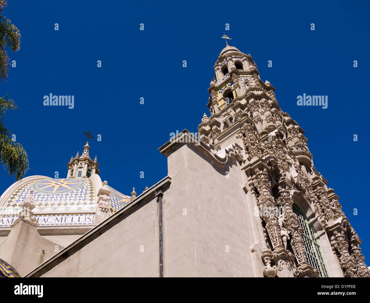 Spanish Style Building in Balboa Park in San Diego California USA Stock ...