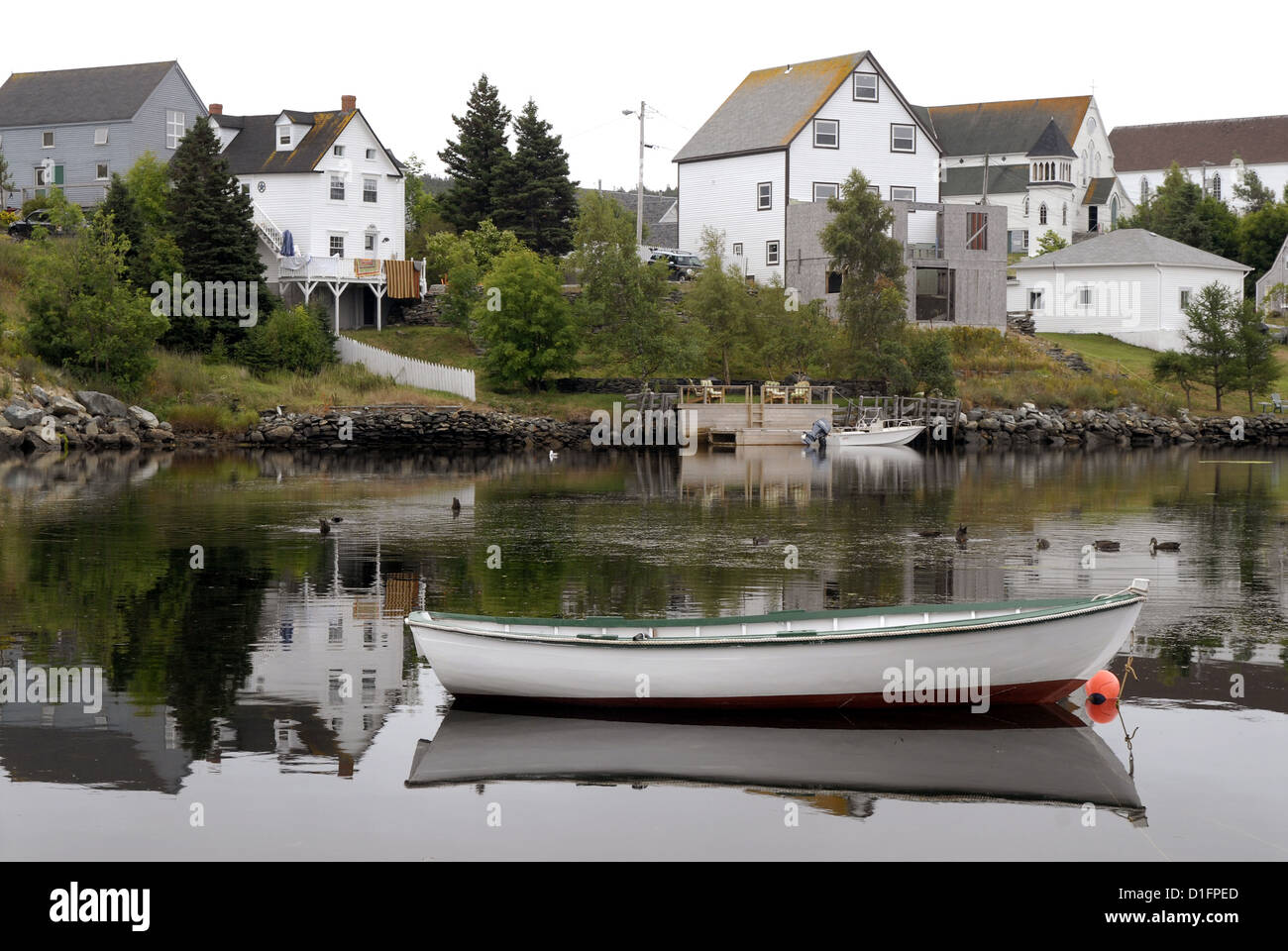 The harbour at Brigus, Newfoundland Stock Photo - Alamy