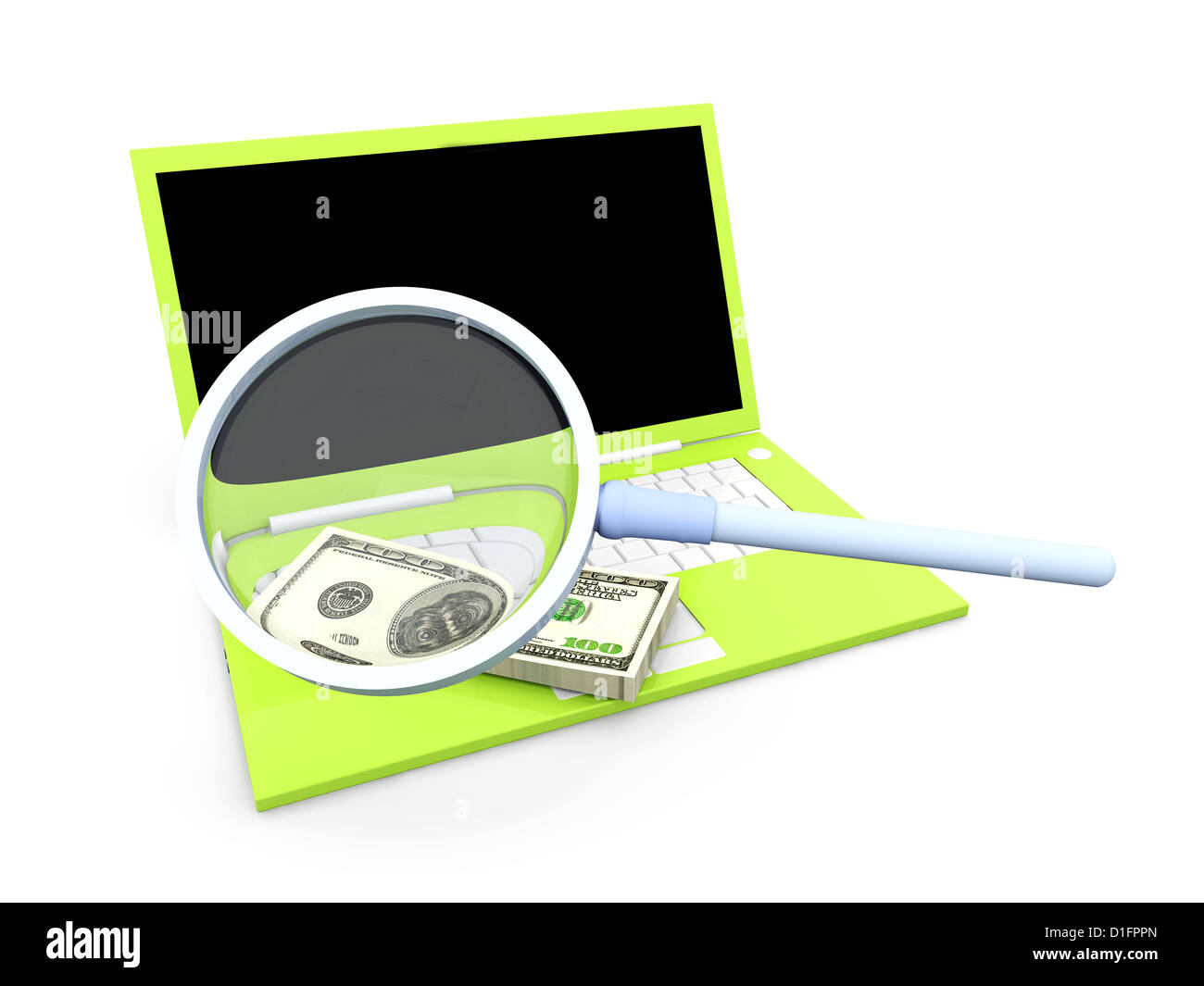 3D Illustration. Isolated on white Stock Photo - Alamy