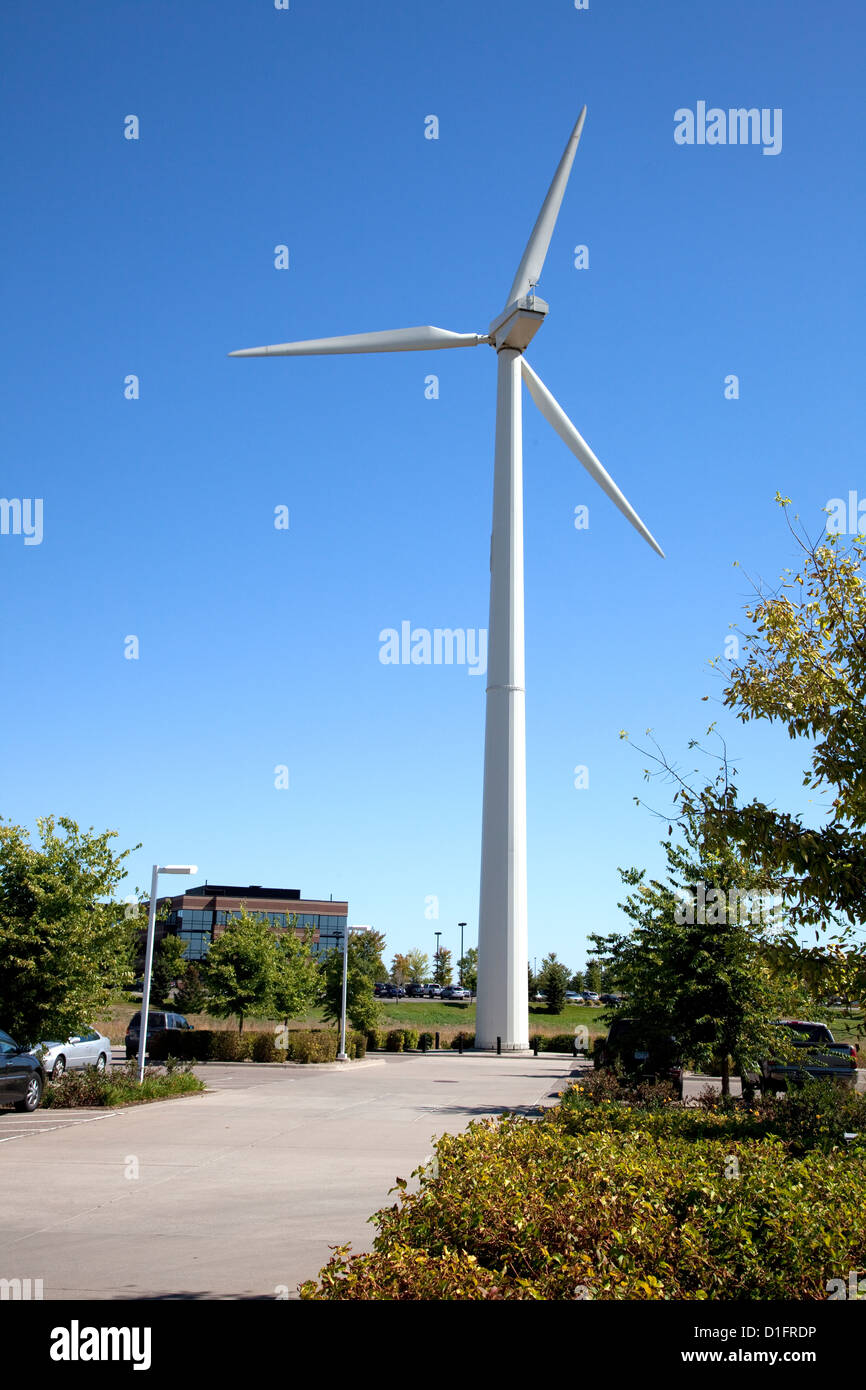 Wind Turbine at the Great River Energy cooperative headquarters ...