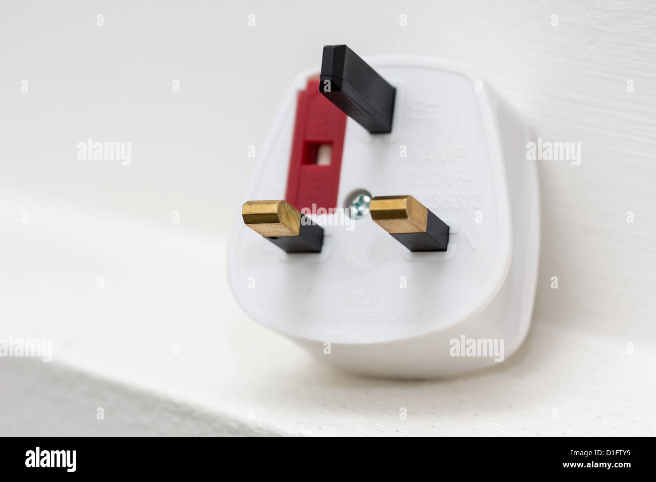 Three pin plug hi-res stock photography and images - Alamy