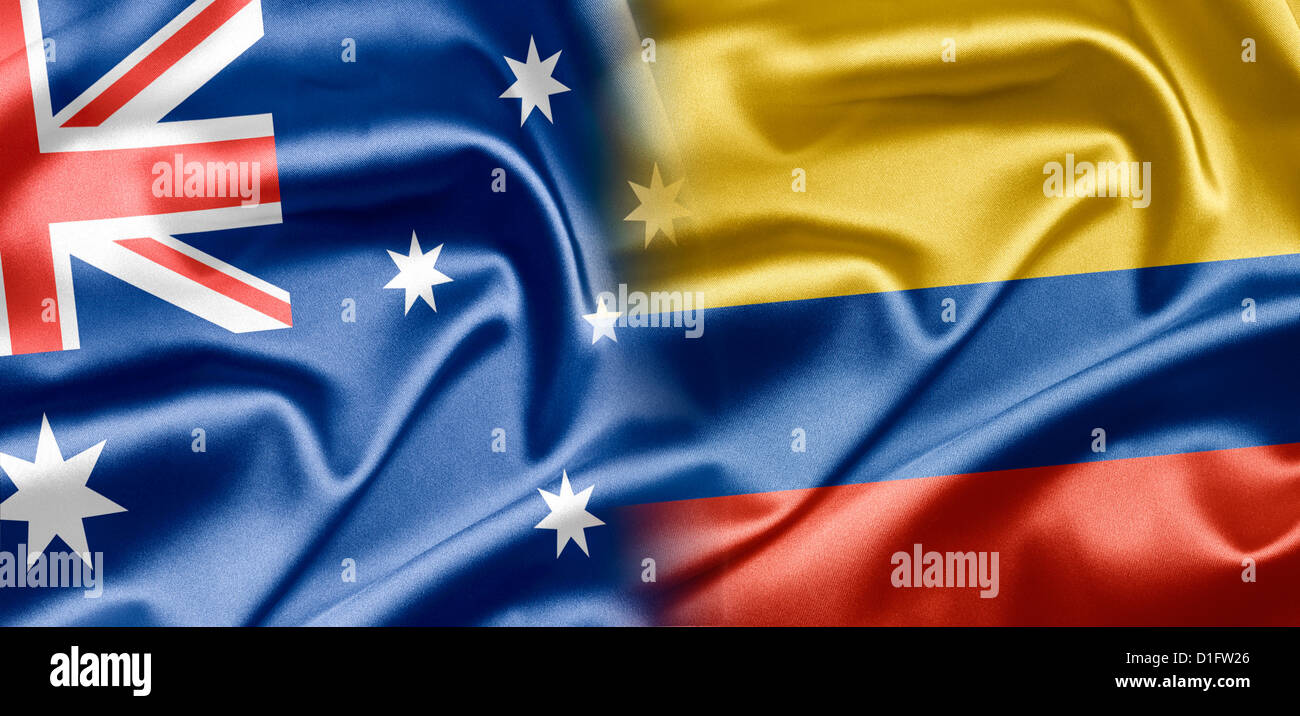Australia and Colombia Stock Photo - Alamy