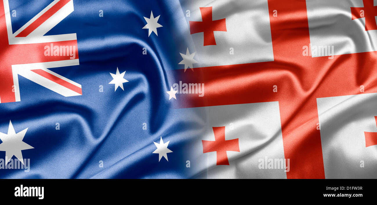Australia and Georgia Stock Photo - Alamy