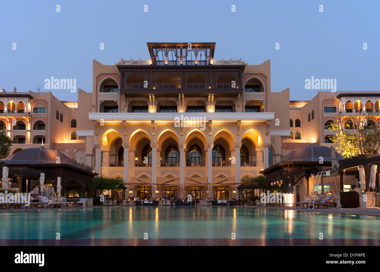 Shangri La Hotel, Abu Dhabi, United Arab Emirates, Middle East Stock ...