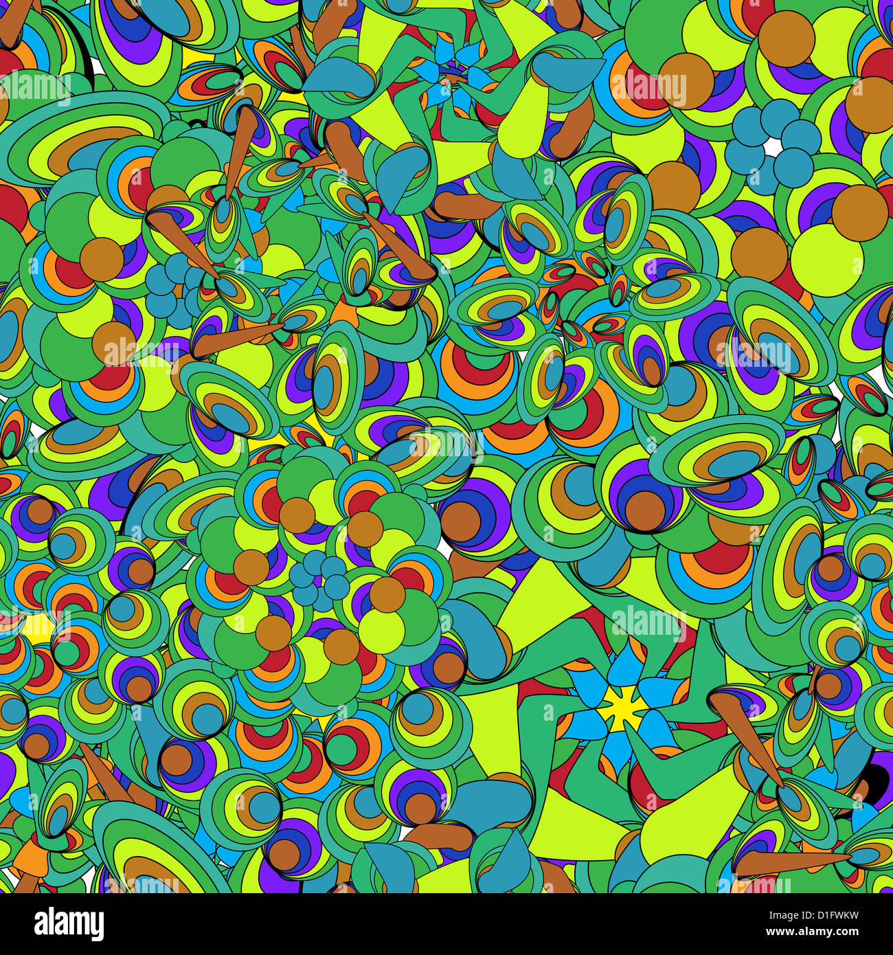 Abstract rainbow seamless wrapping pattern Stock Photo - Alamy