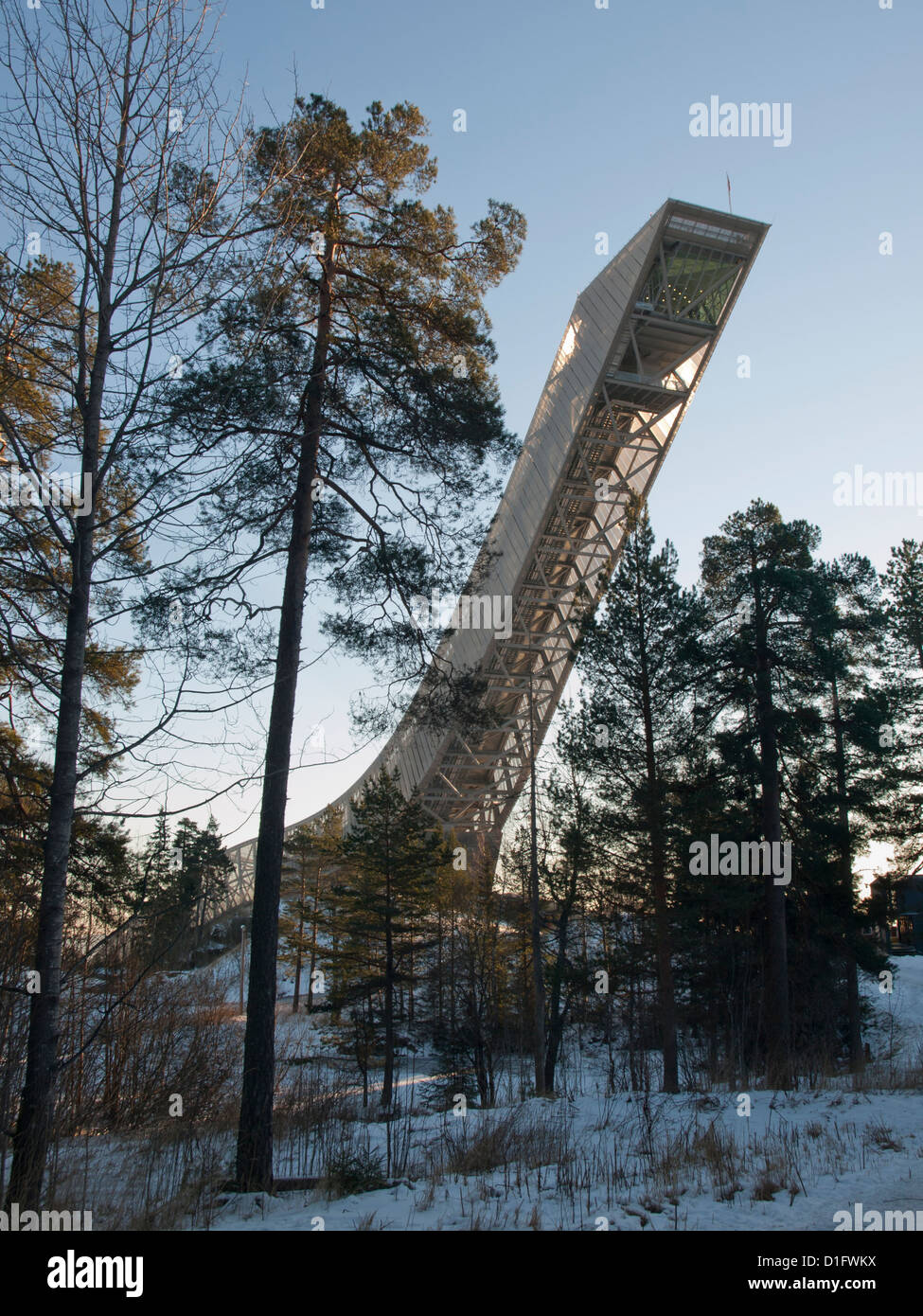 Norway oslo holmenkollen ski jump hi-res stock photography and images ...