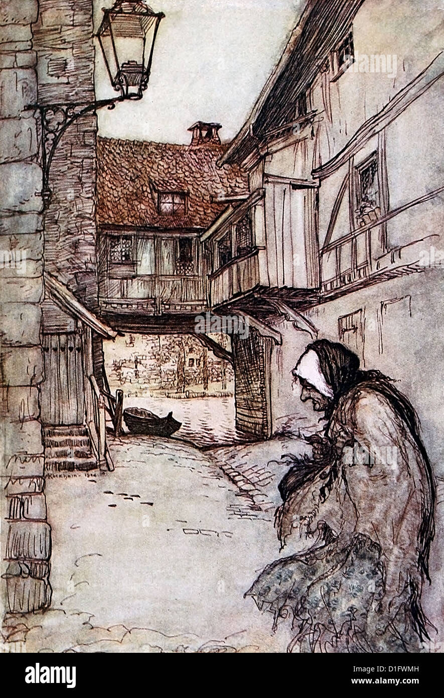 Arthur rackham portrait hi-res stock photography and images - Alamy