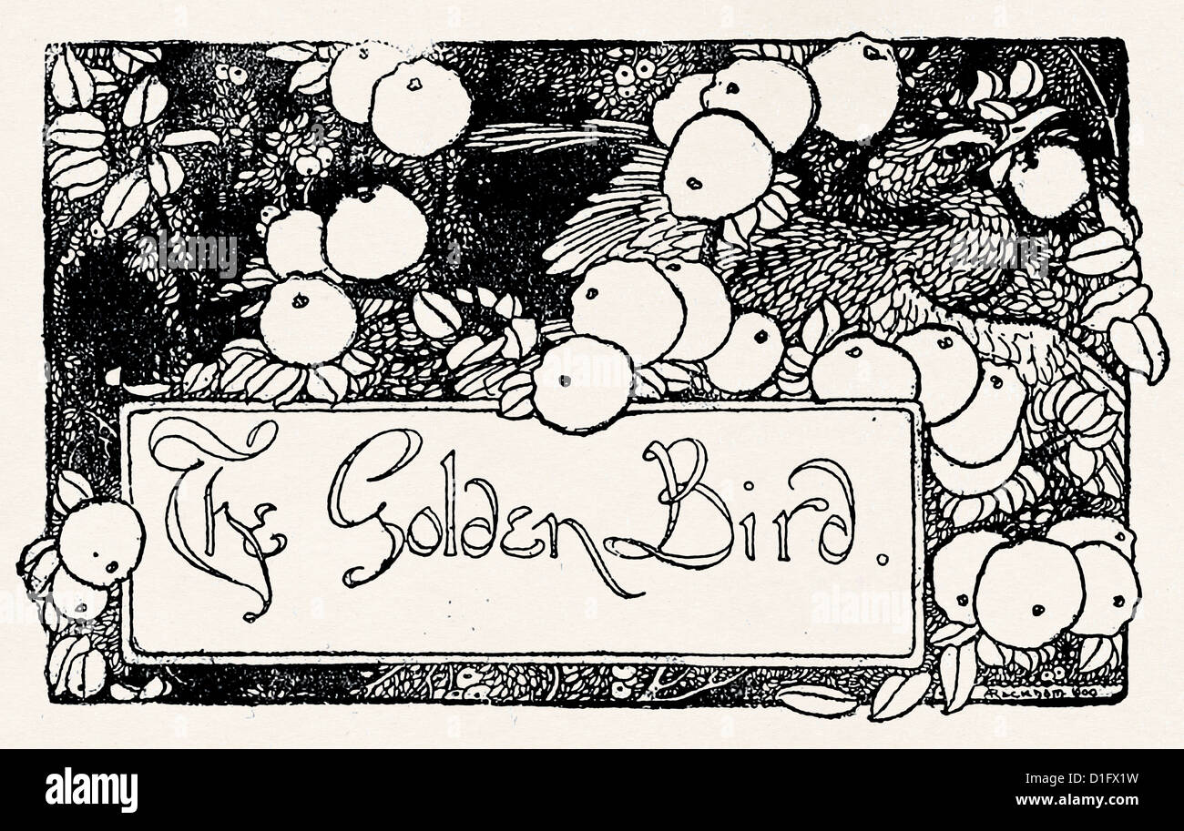 Grimm fairy tales illustration hi-res stock photography and images - Alamy