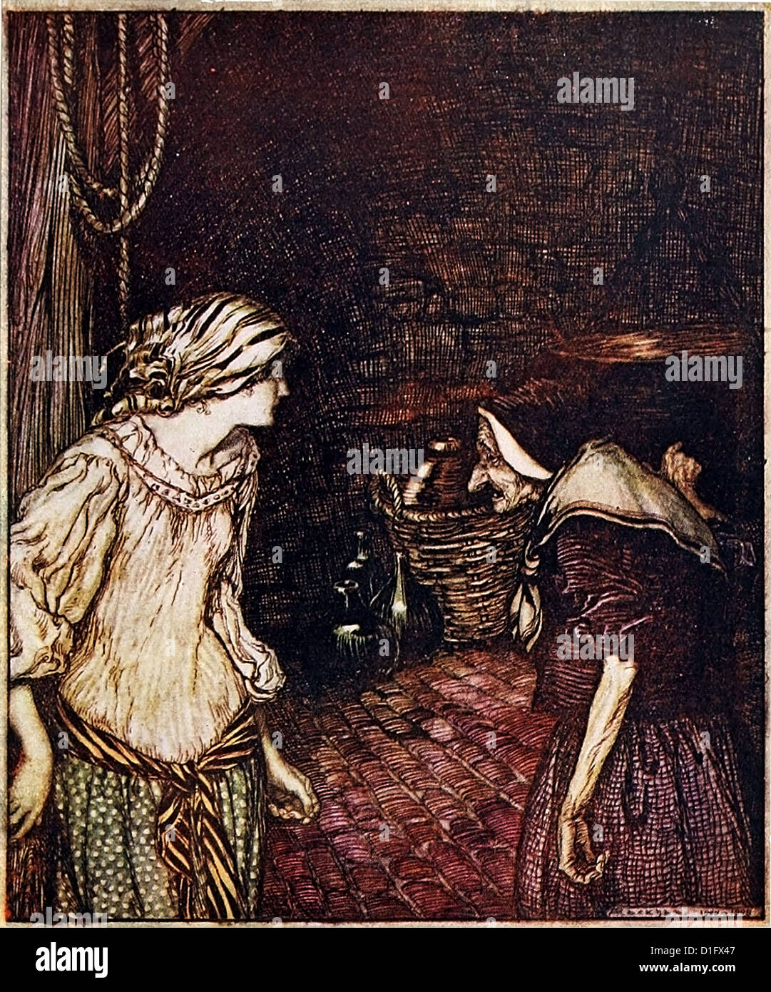 The Robber Bridegroom Stock Photo - Alamy