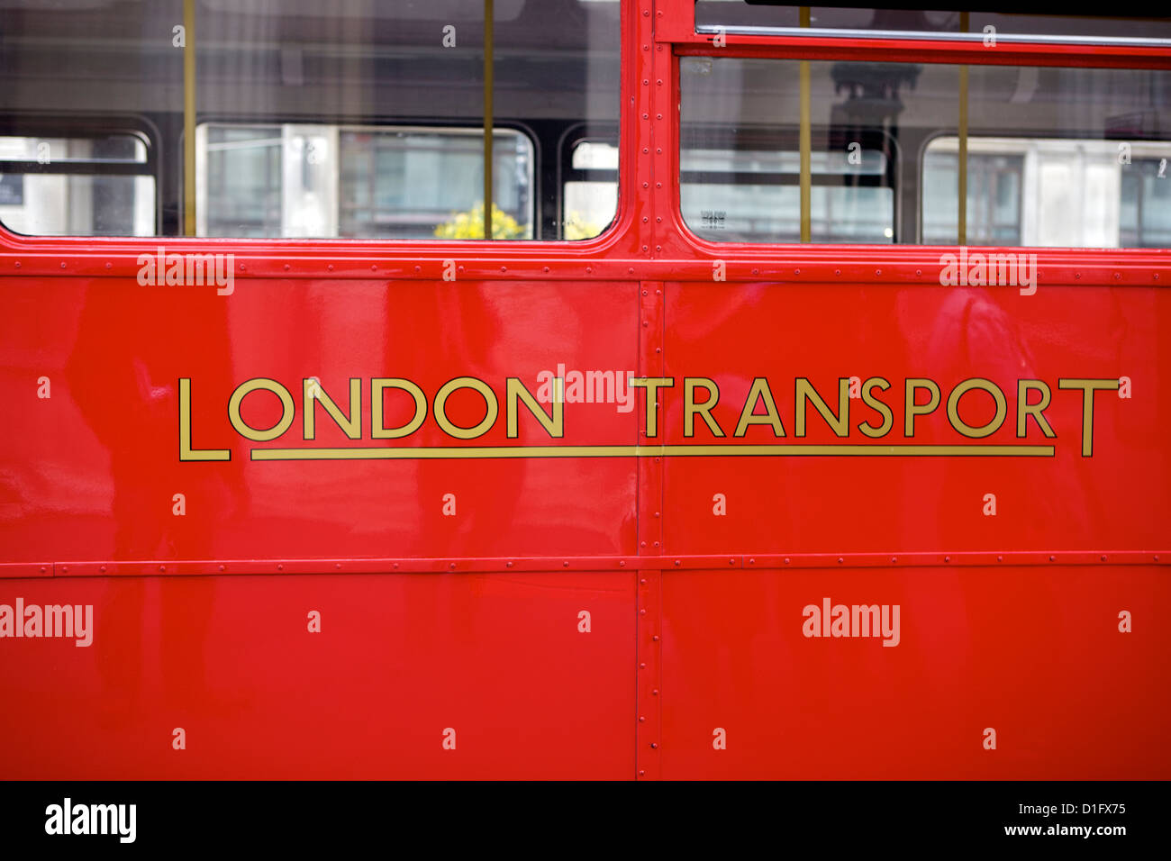 London transport, red london bus (route master) London, UK Stock Photo ...
